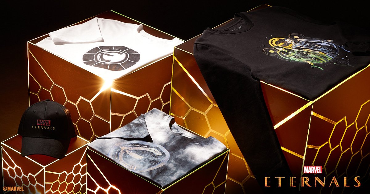 Introducing Our Exclusive Marvel's Eternals Clothing Collection
