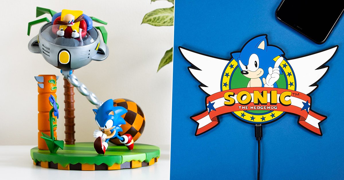 Best Sonic The Hedgehog Merchandise - Zavvi Gift Guide