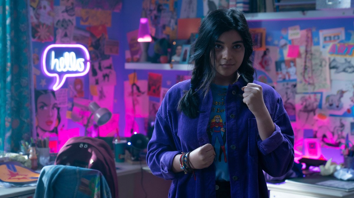 Iman Vellani Introduces The MCU's Newest Hero Ms. Marvel - Interview