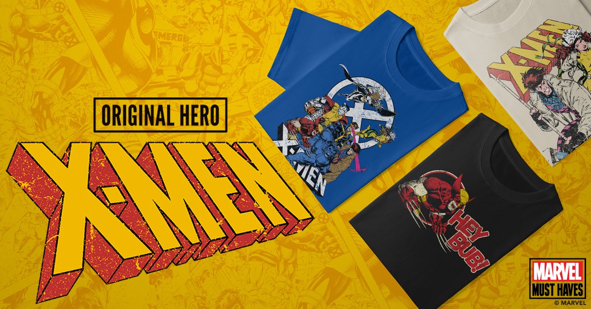 Introducing Our X-Men Original Hero Clothing Collection - Zavvi