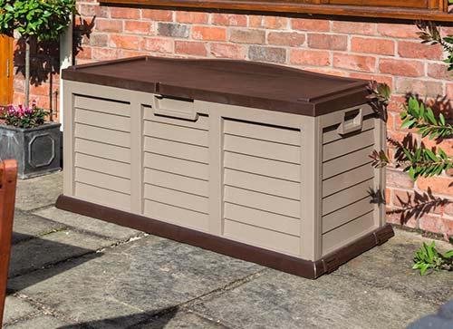 Homebase Outdoor Garden Storage Boxes - Garden Design Ideas